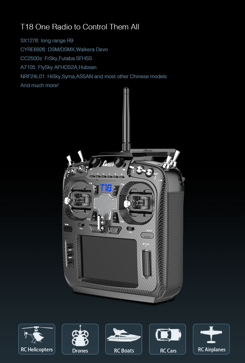 Pre-order Jumper T18 Lite JP4-in-1 Multi-protocol RF Module ALPS OpenTX ...